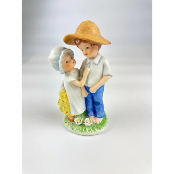 Lefton | Accents | Lefton Country Boy And Girl Porcelain Figurine ...